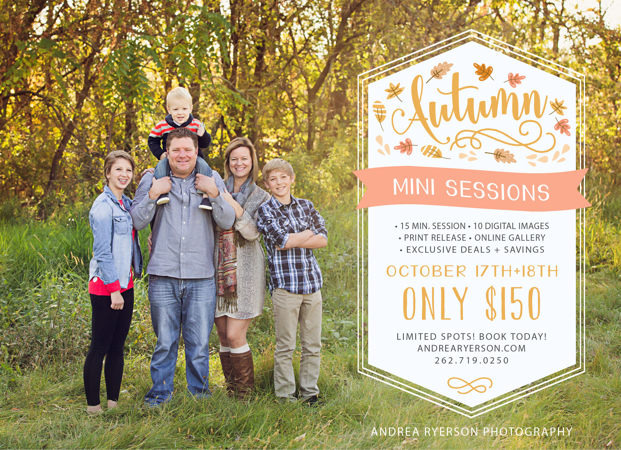2015 Fall Mini Session Sign Up » Andrea Ryerson Photography